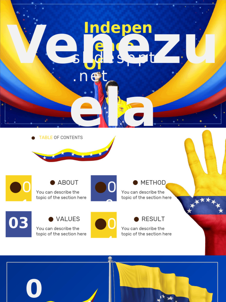 Venezuela Independence Template | PDF | Planets In Astrology | Planets