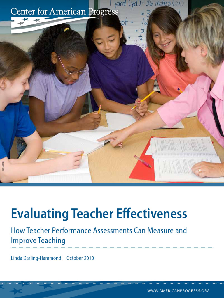Darling-Hammond 2010 - Evaluating Teacher Effectiveness | PDF | Teachers | Educational Assessment