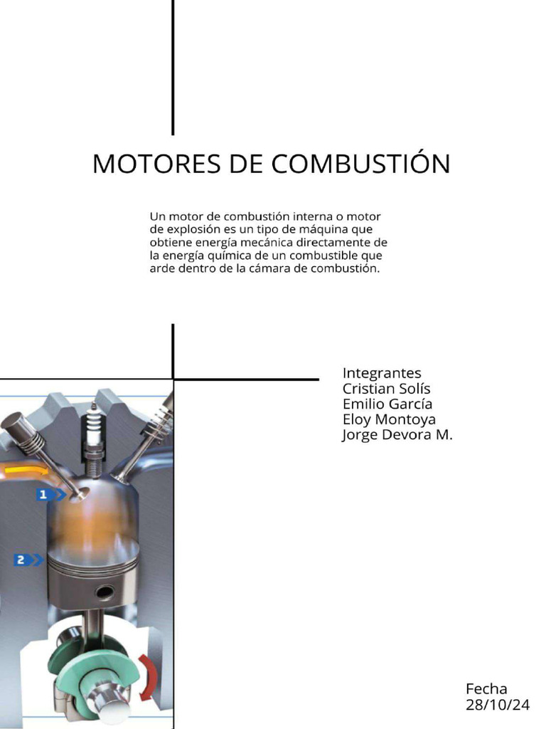 Ensayo Espanol | PDF | Motor de combustión interna | Motores