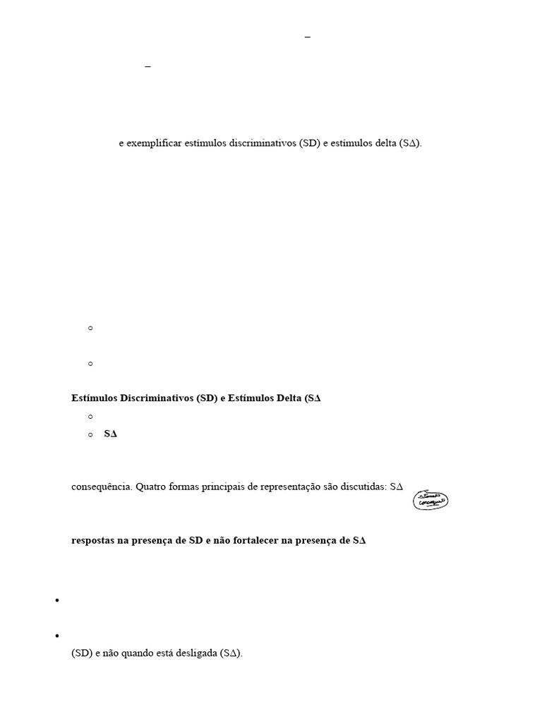AEC RESUMO E EXERCICIO PROVA NOVEMBRO 2024 - Cópia | PDF | Comportamento | Behaviorismo