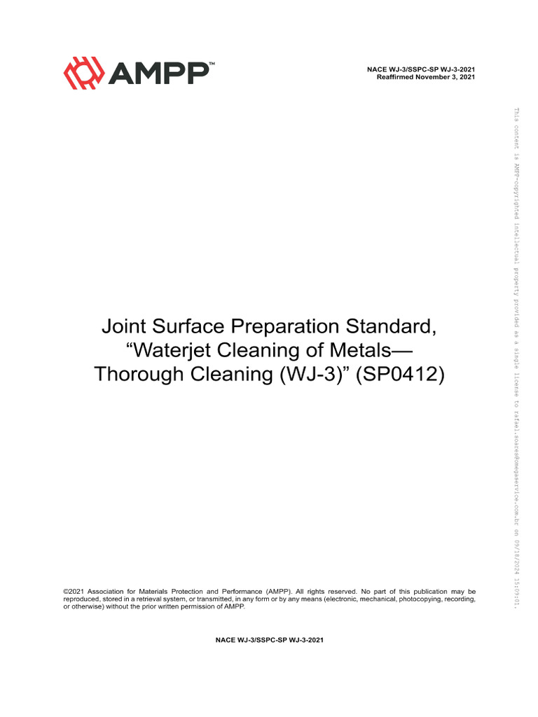 Nace WJ-3-2021-SSPC-SP WJ-3-2021 | PDF