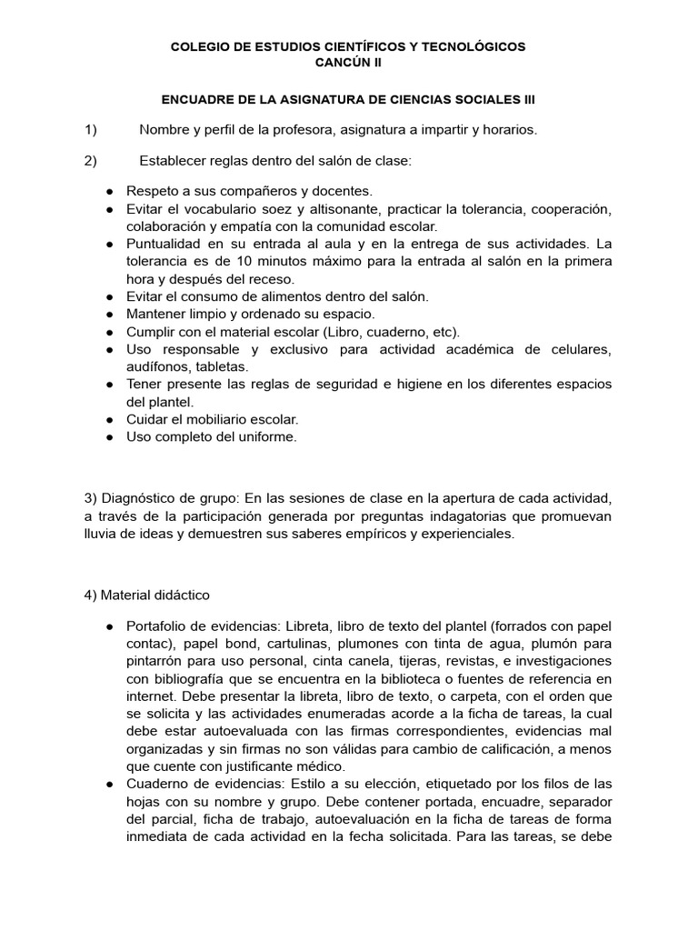 Encuadre Csiii | PDF | Aprendizaje