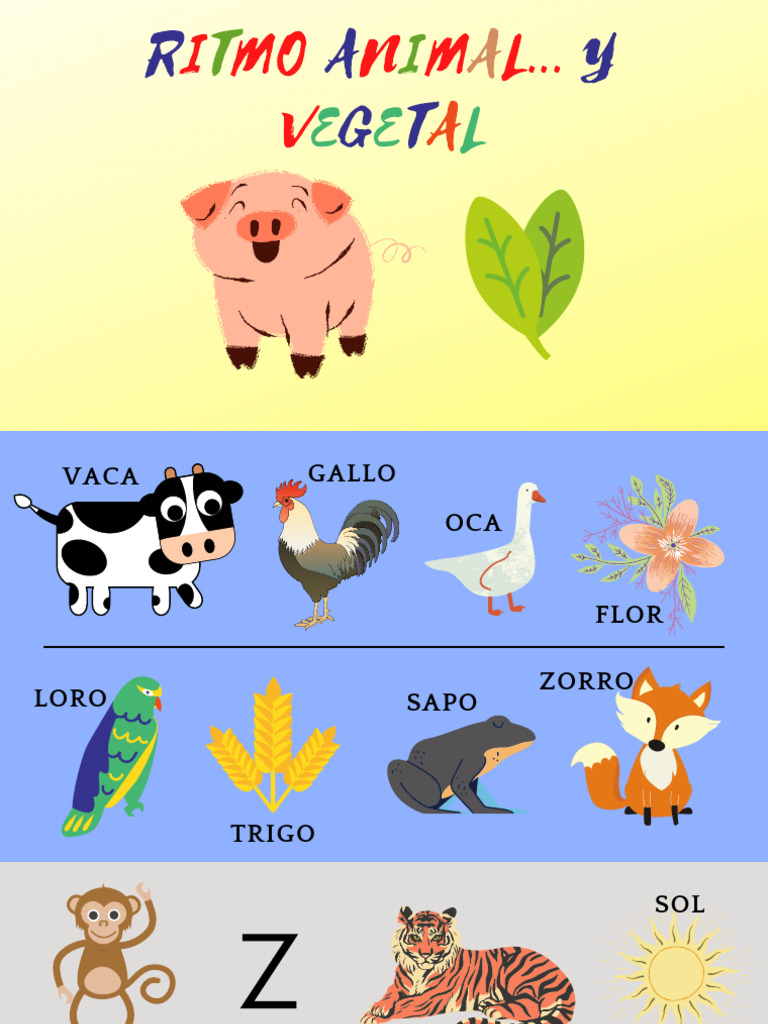 Ritmo Con Animales | PDF