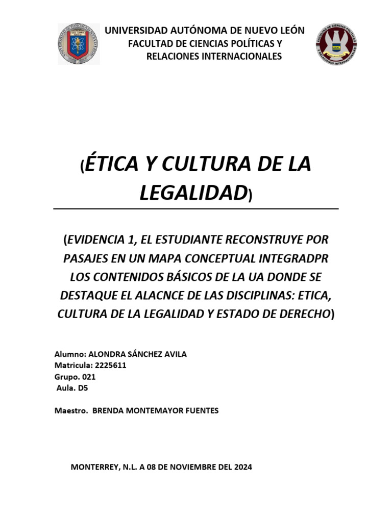Ética Transparencia y Cultura de La Legalidad | PDF