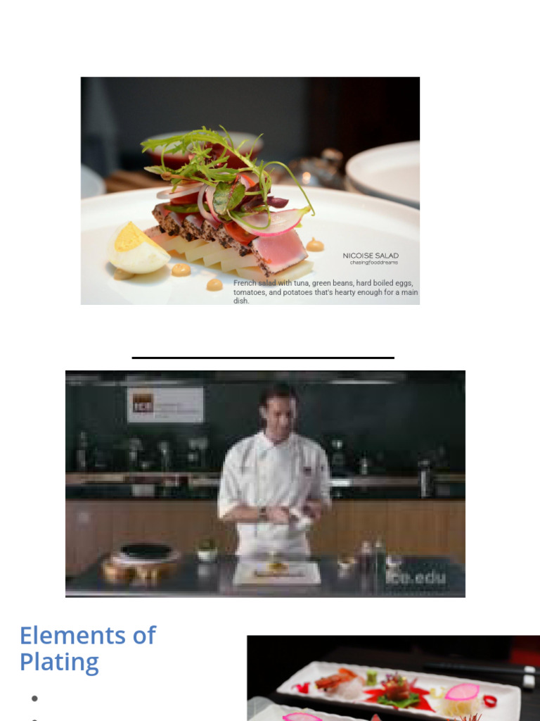 Visual Appeal of Plating Food | PDF
