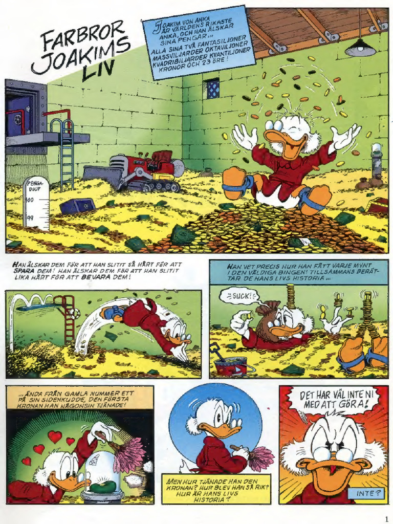 Don.rosa Joakims.liv Kap01 | PDF
