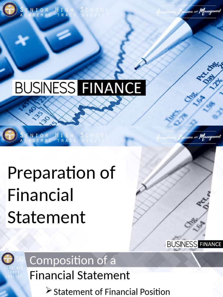 Finance 3 Financial Statement 1 | PDF