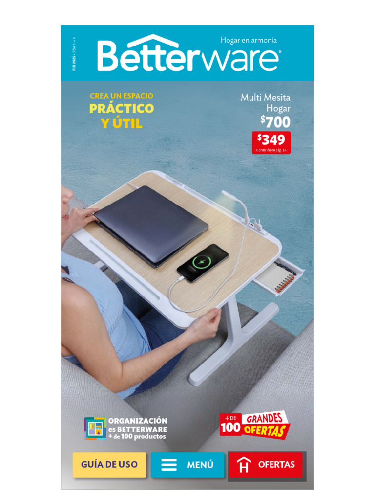 Catálogo de Productos Betterware 2025 | PDF | Sector secundario de la economía | Materiales