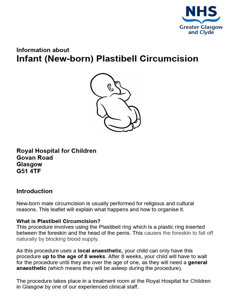 Plastibell Circumcision Guide for Parents | PDF | Circumcision ...
