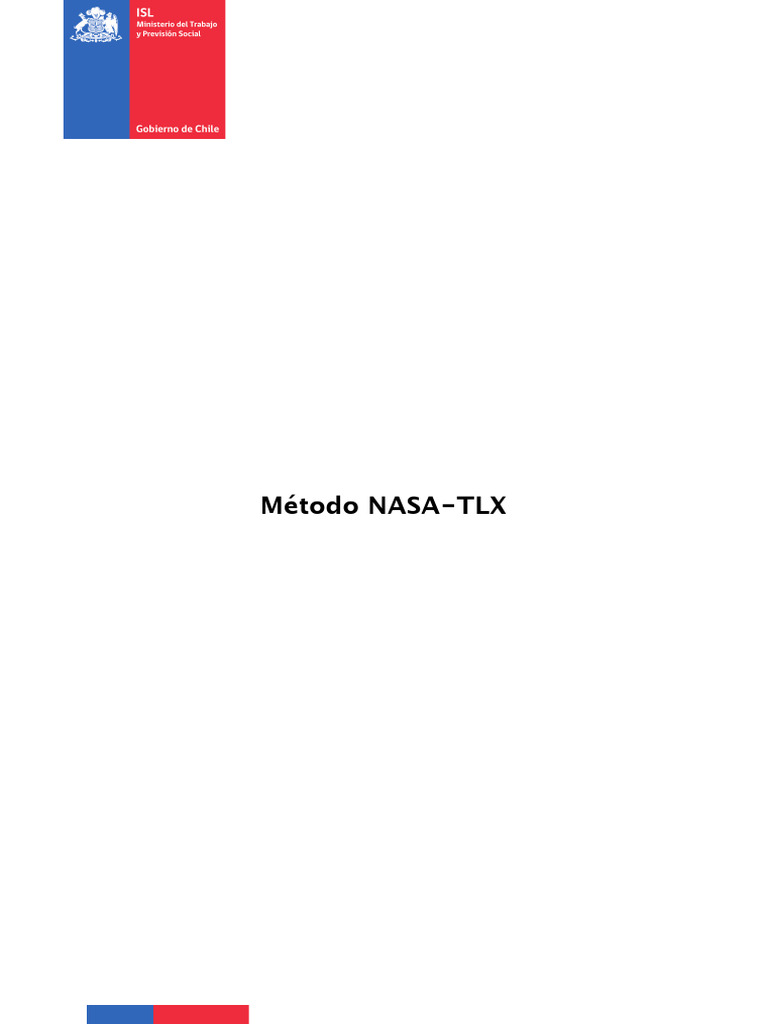 Método Nasa TLX | PDF | Sicología