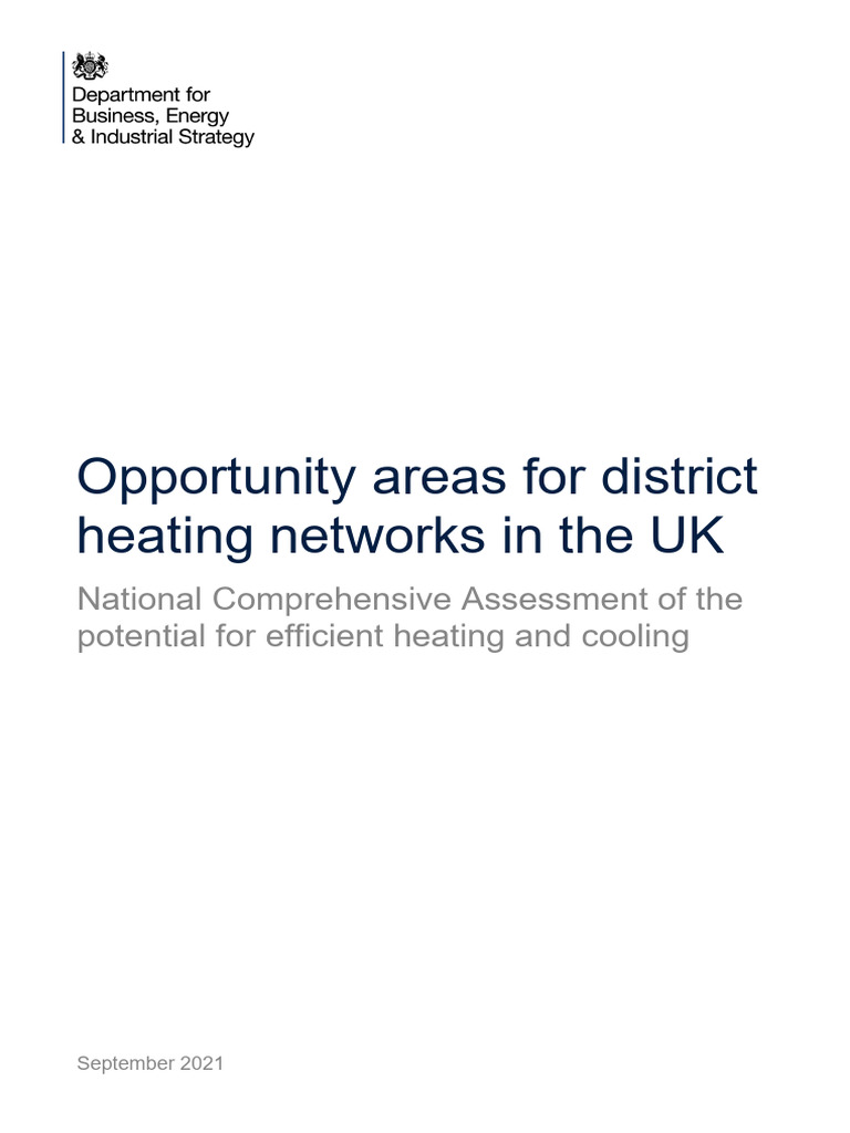 District Heating Network Opportunities UK | PDF | Cogeneration ...