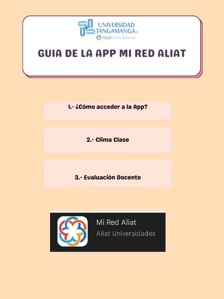 Guia App Mi Red Aliat | PDF
