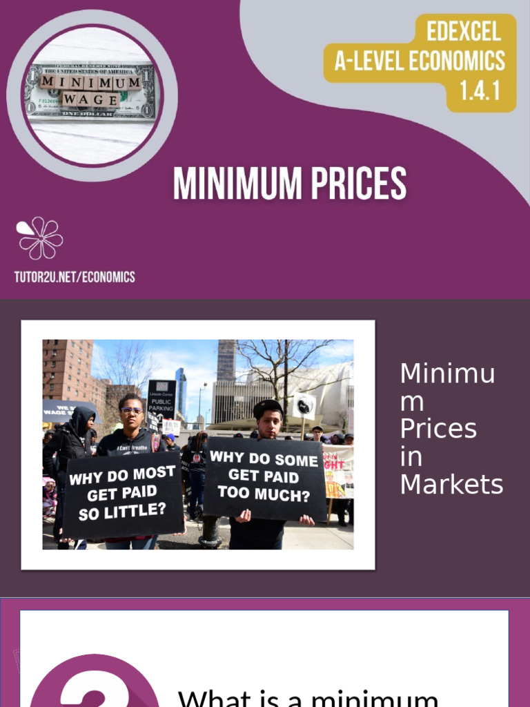 Understanding Minimum Prices in Markets | PDF | Labour Economics | Demand