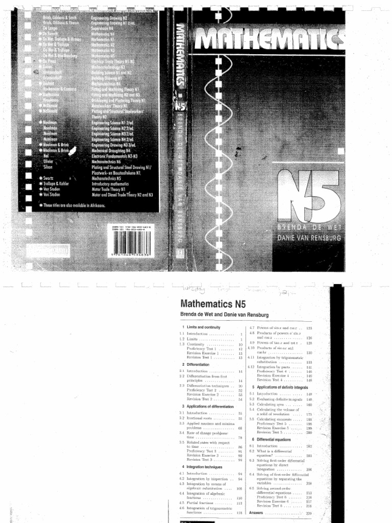 Maths N5 | PDF