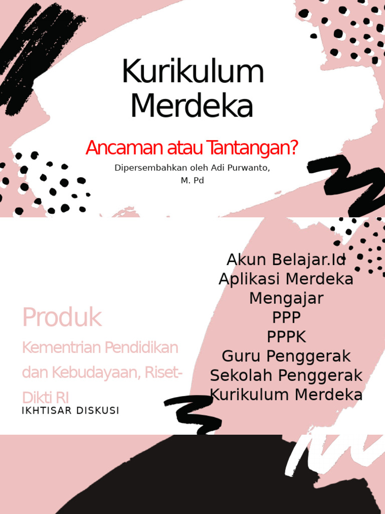 Tantangan Kurikulum Merdeka | PDF