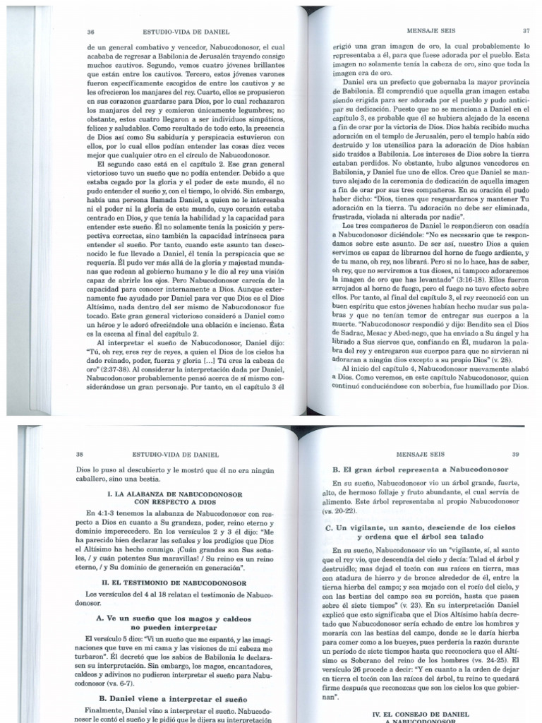 Estudio Vida Daniel Cap 6-9 | PDF | Daniel (figura bíblica ...