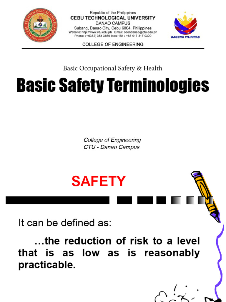 Essential Workplace Safety Terms | PDF | Occupational Safety And Health ...
