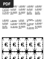 Inscryption Sigils Table | PDF