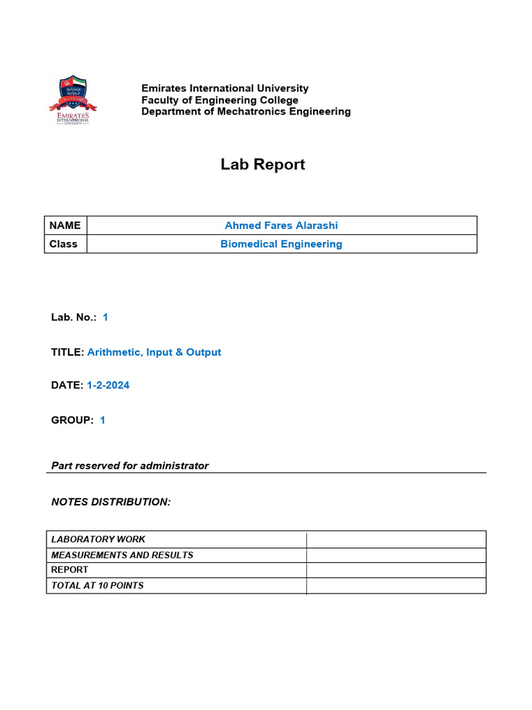 Lab_01_Arithmetic_input_output_word | PDF