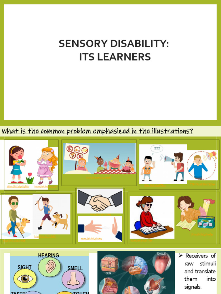 1-Sensory-Disabilities-its-learners | PDF | Senses | Hearing Loss