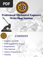 PME Application Guidelines and Requirements | PDF | Affidavit | Engineer