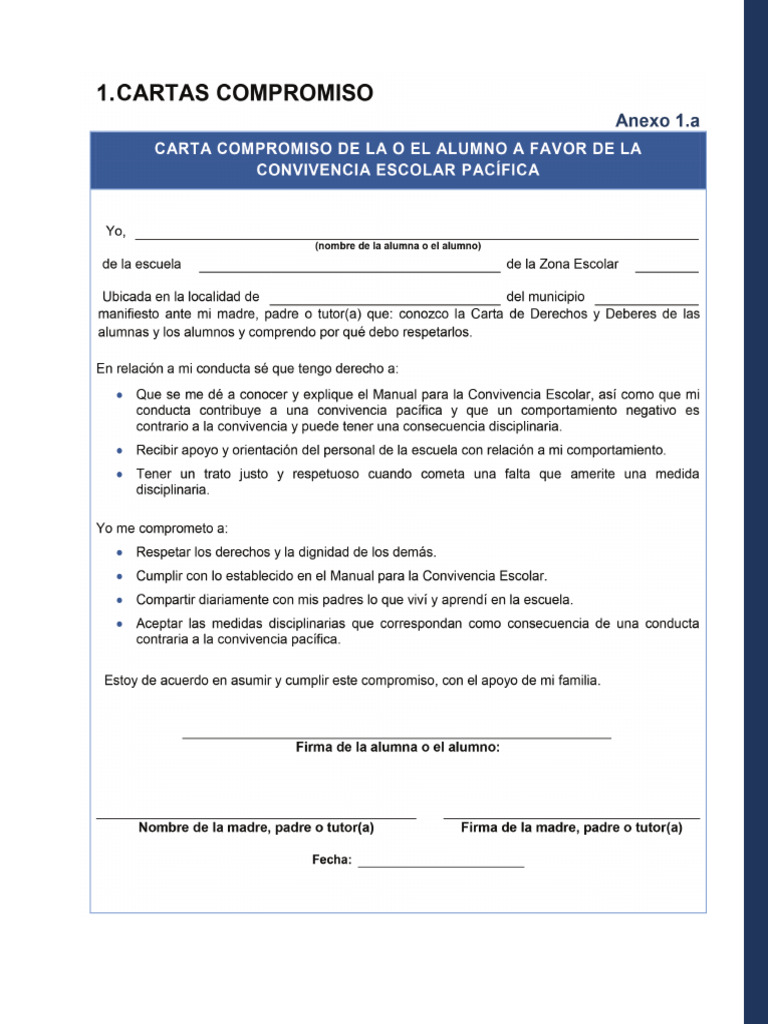 Formatos a Llenar | PDF