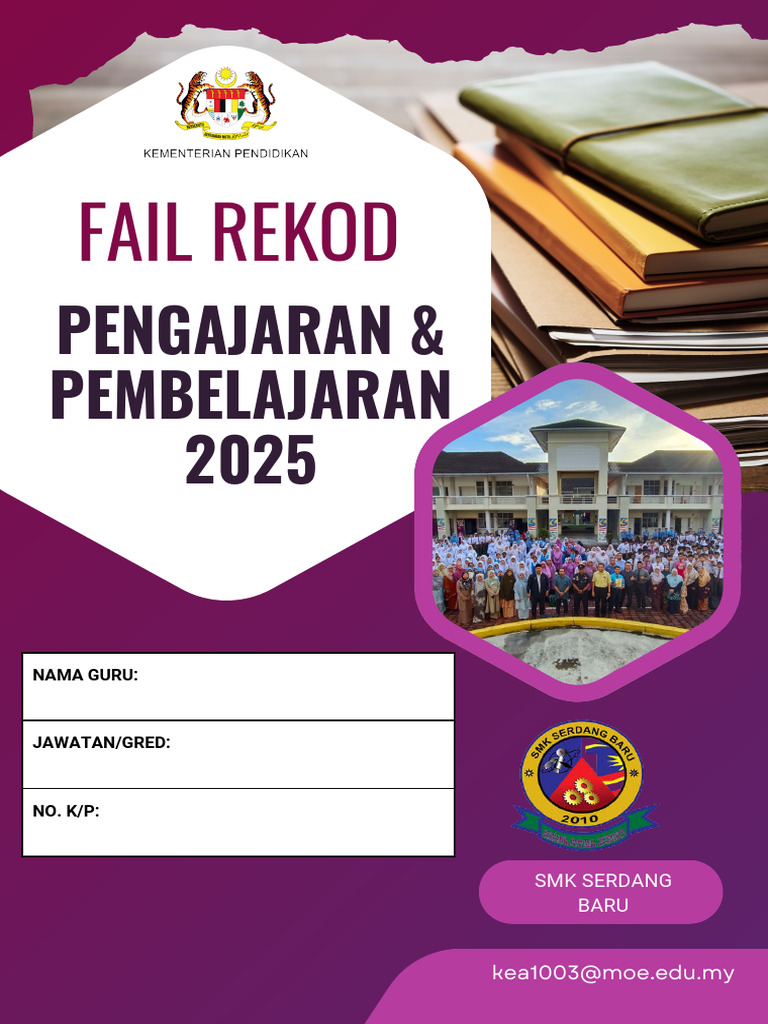 Cover Dan Divider Rekod File Pnp | PDF