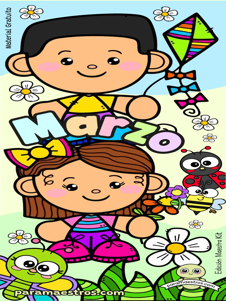 Lona Marzo Material Gratuito Paramaestroscom Diseño 1 | PDF