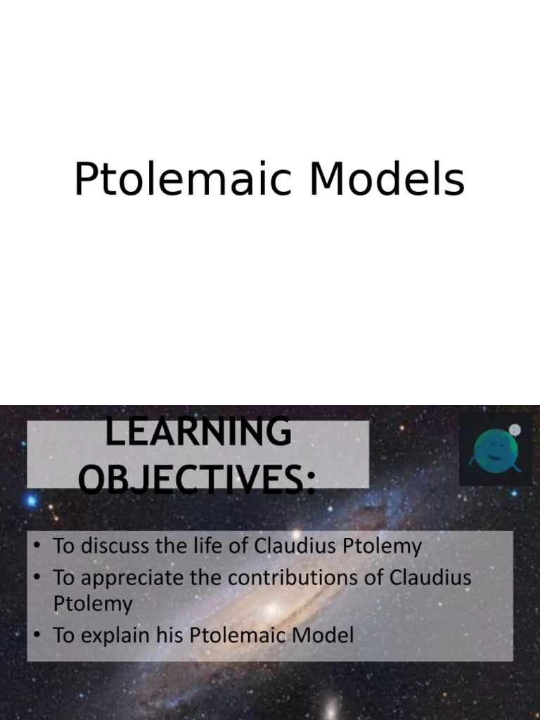 Ptolemaic Model-WPS Office | PDF