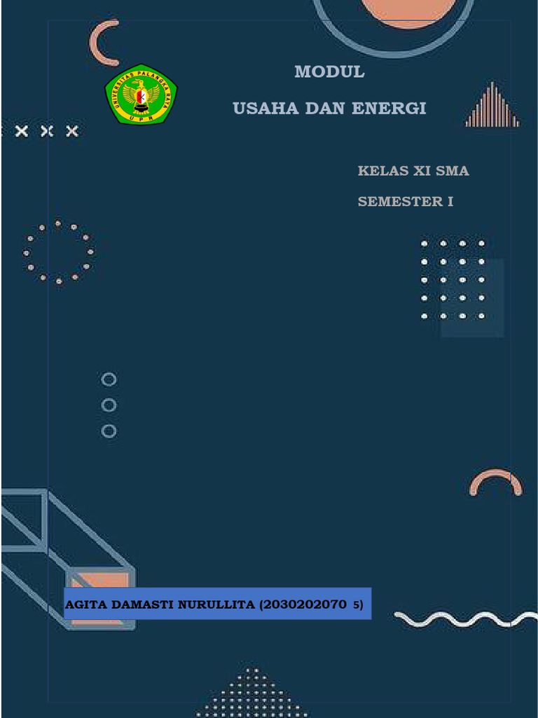 Modul Fisika Usaha Dan Enrgi Xi | PDF