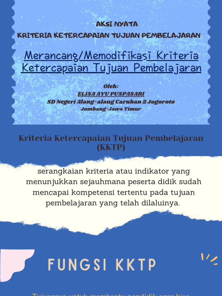 AKSI NYATA Topik KKTP_SD.pdf | PDF