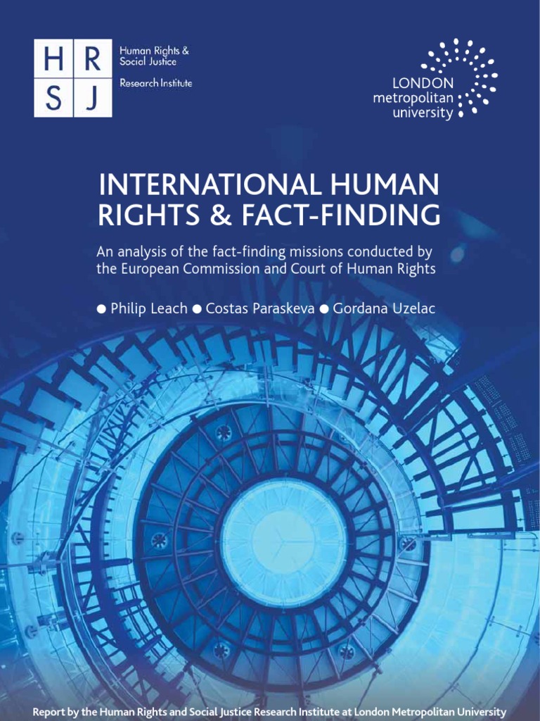 Analysis Fact Finding ECHR | PDF | Evidence | Evidence (Law)