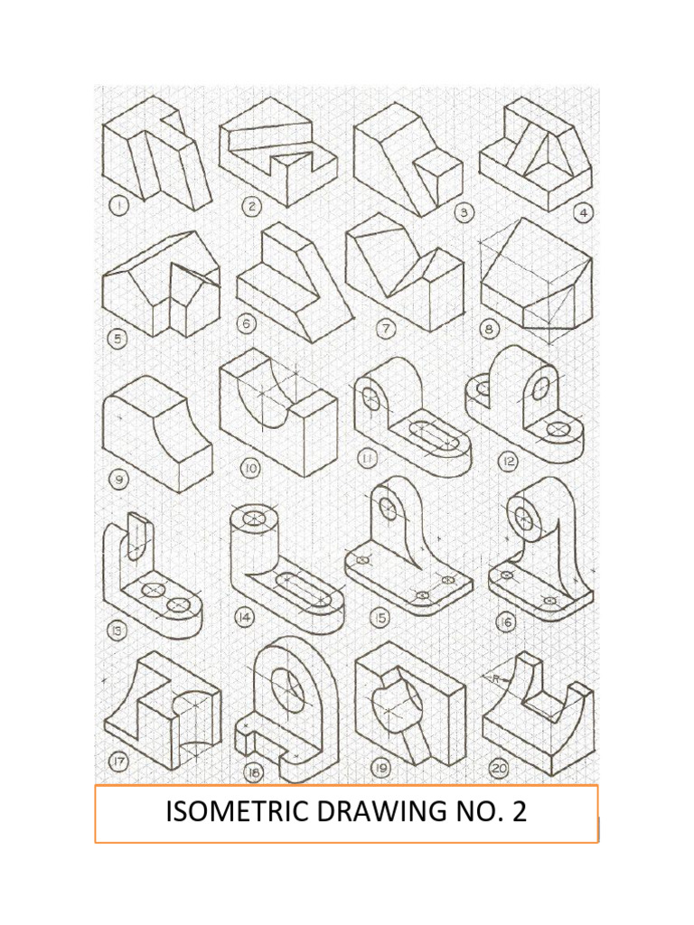 Isometric Drawings - Plate No. 2 | PDF