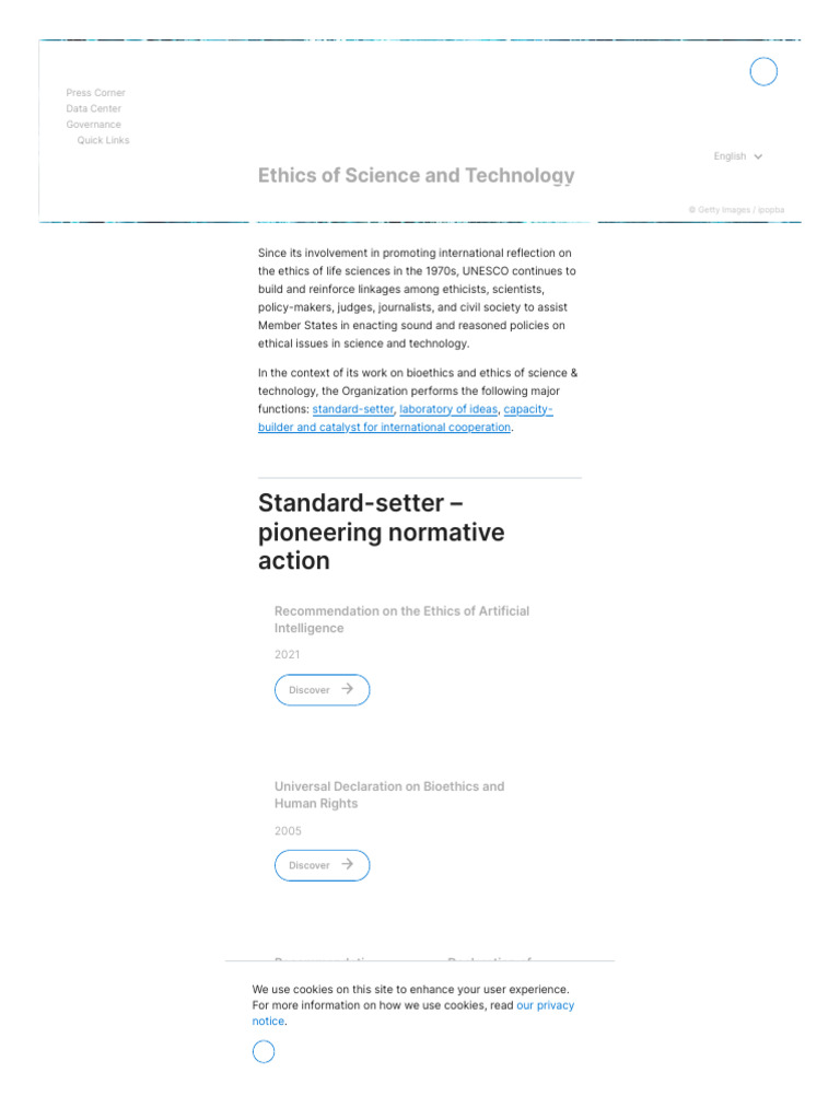 Ethics of Science and Technology | PDF | Science | Bioethics