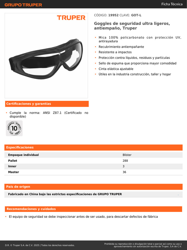 Epp08 Gogles | PDF
