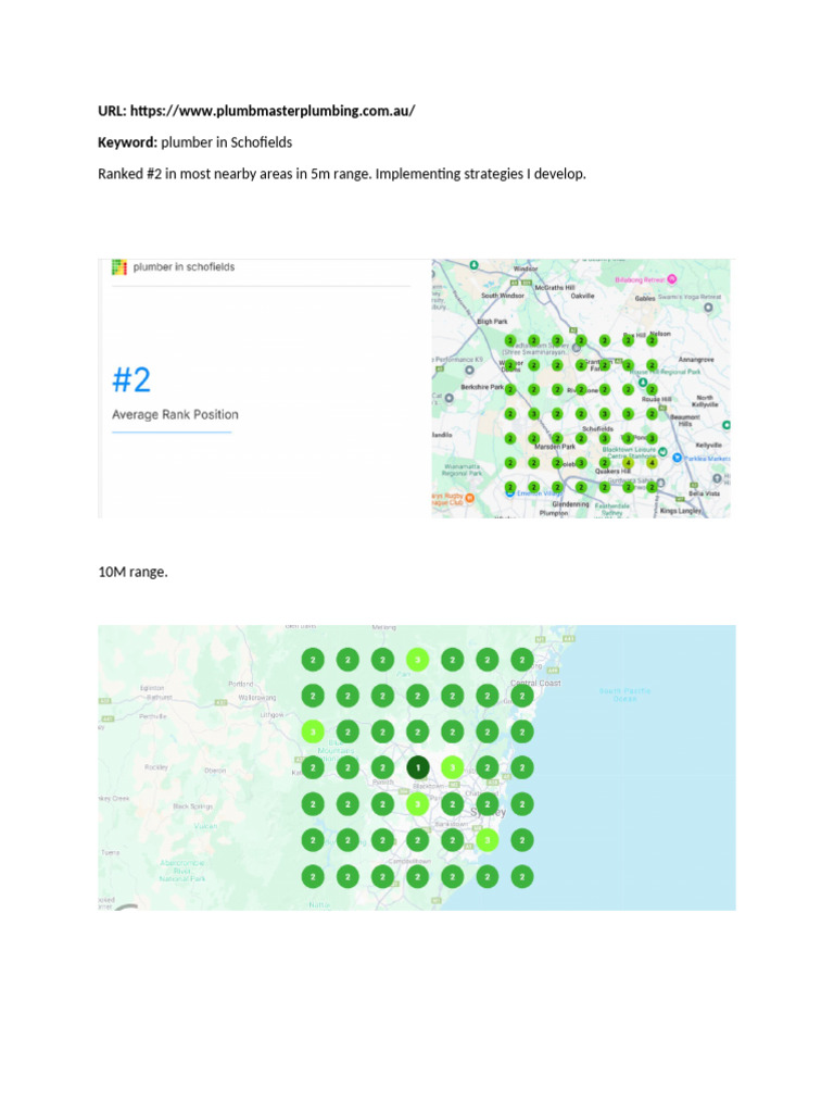 Plumbmaster Plumbing Heatmap Audit | PDF