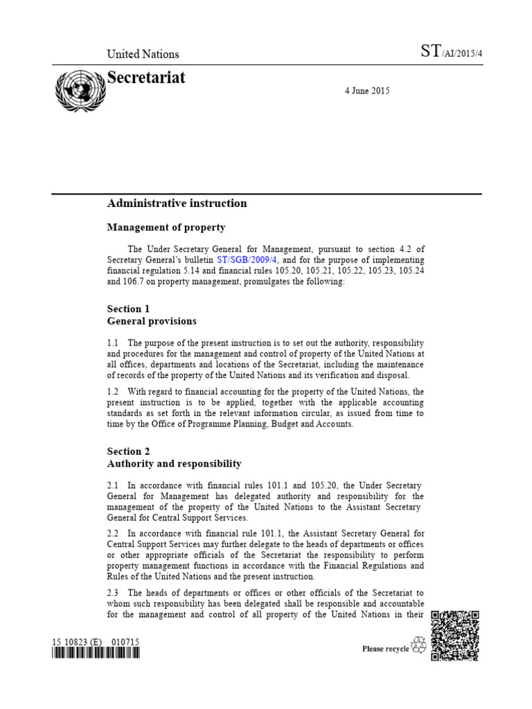 Property Management SG Rules | PDF | Property | License