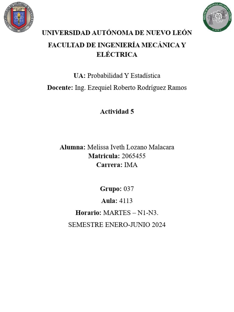 Act5 Distribución Binomial | PDF
