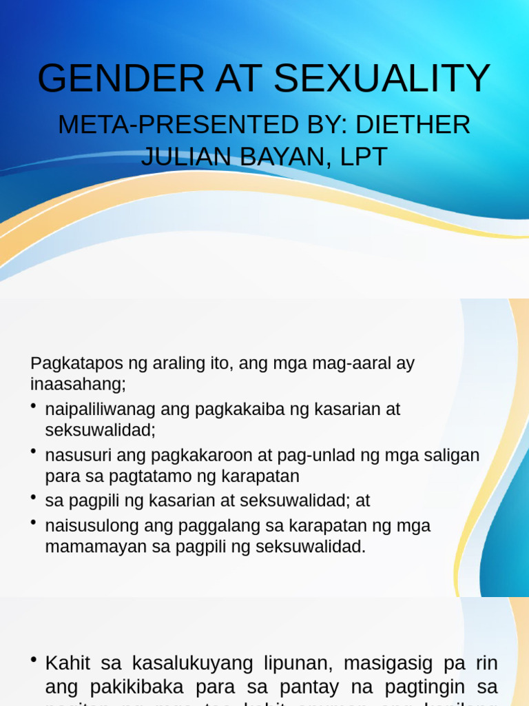 AP 10 - Gender | PDF