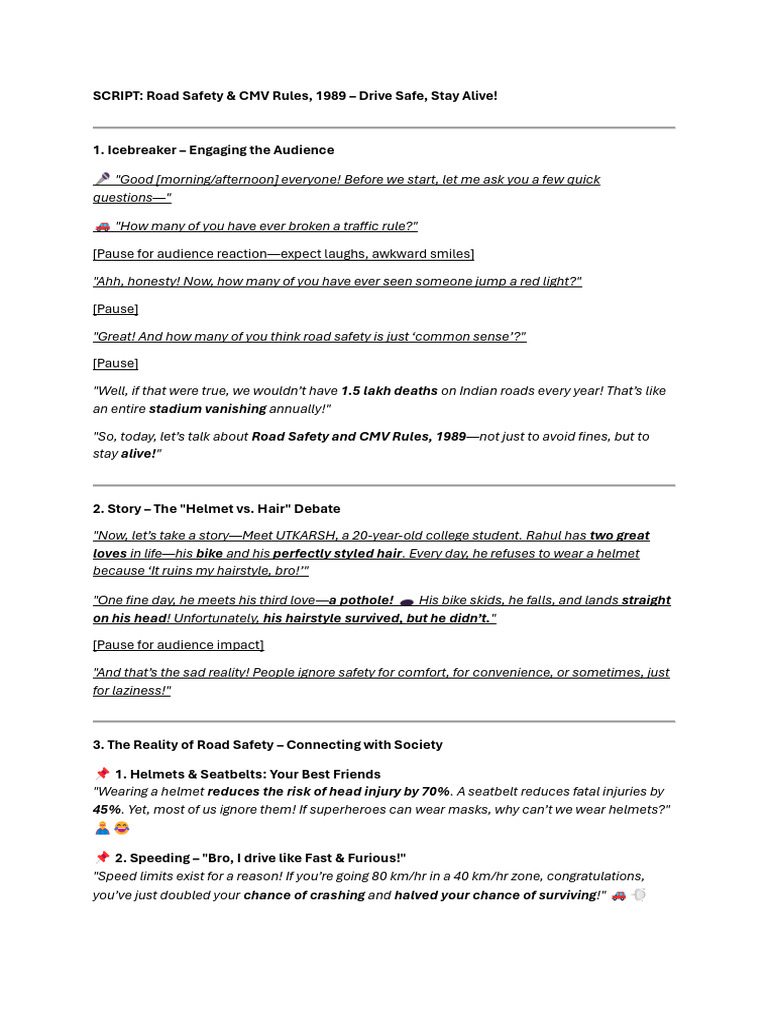 Road Safety Tips & CMV Rules Explained | PDF | Minor (Law) | Traffic ...