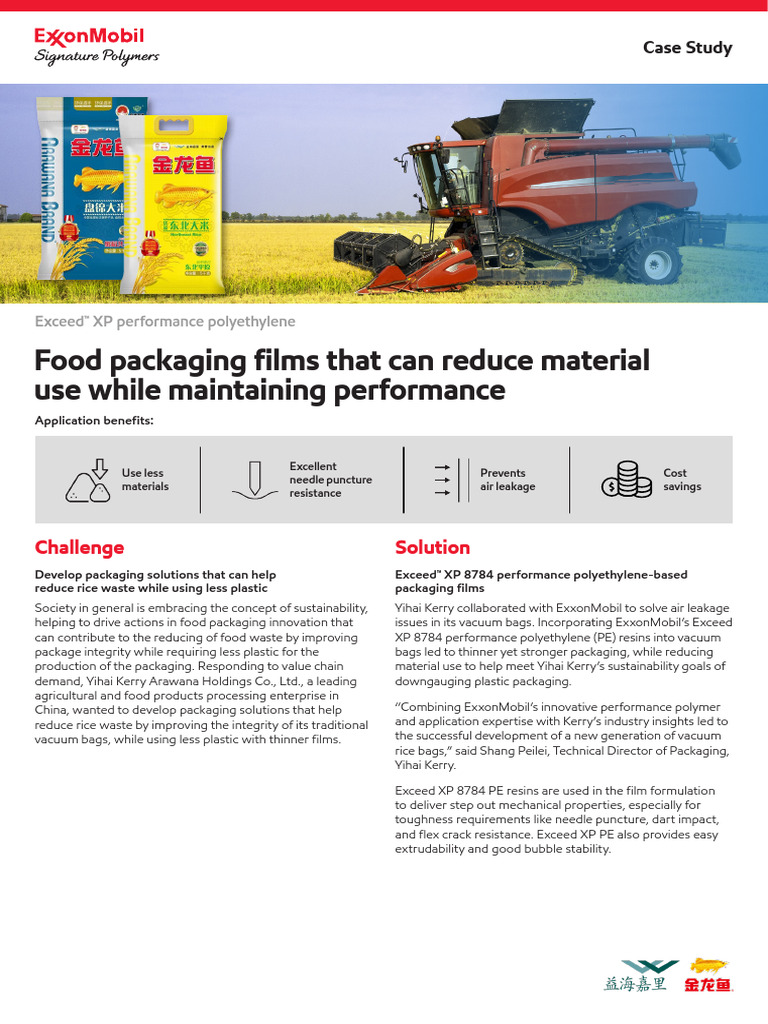food_packaging_case_study_en | PDF | Plastic | Polyethylene