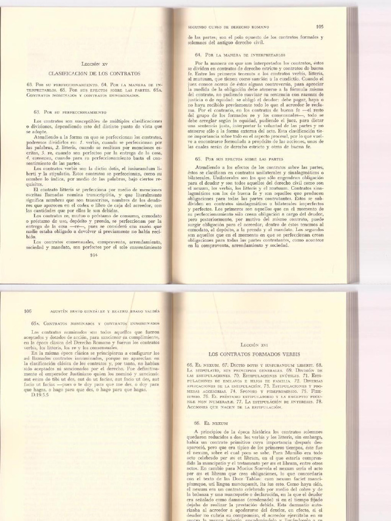 Derecho Romano 2 Bravo México 55 67 | PDF