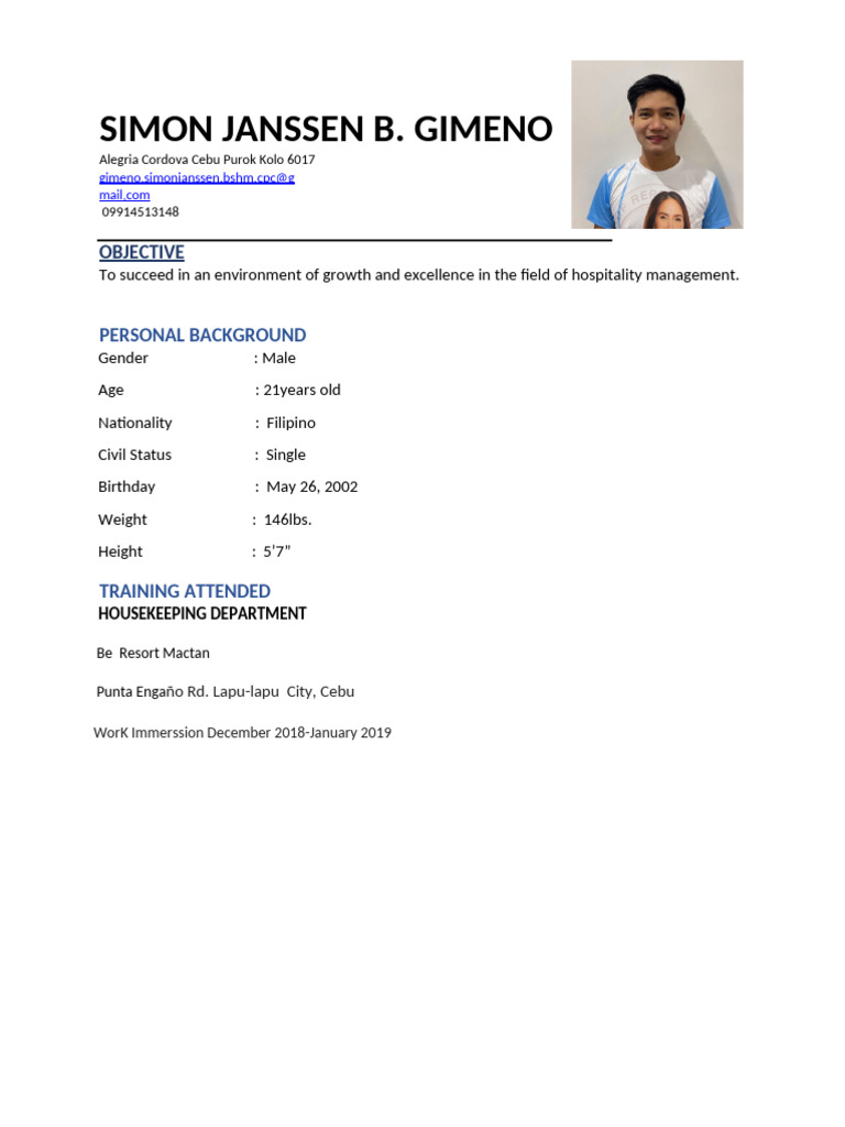 Janssen Resume | PDF