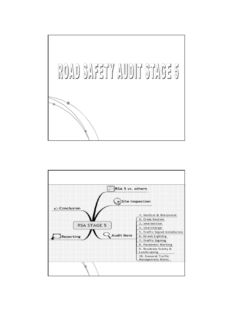 RSA Stage 5 - Notes Part 1A | PDF | Road Infrastructure | Streets And Roads