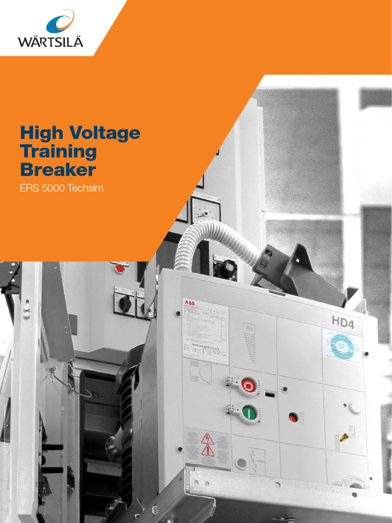 High Voltage Training Breaker Wartsila Brochure | PDF | High Voltage ...