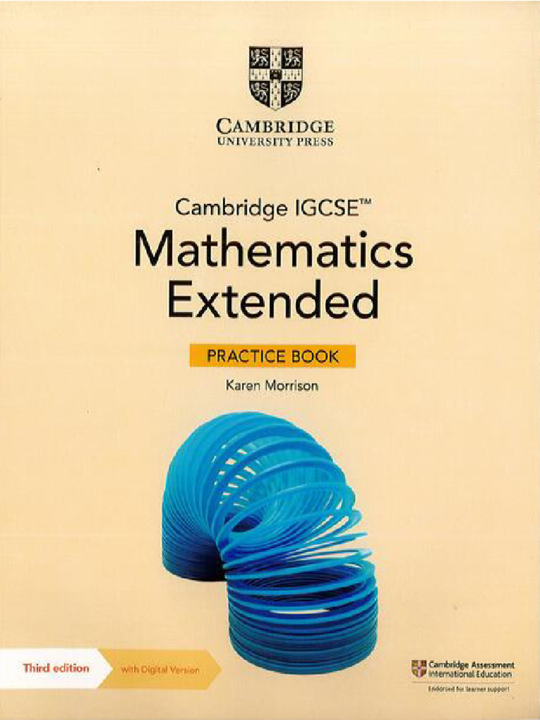 Cambridge Igcse Mathematics Extended Practice Book 3ed Cup Compress | PDF