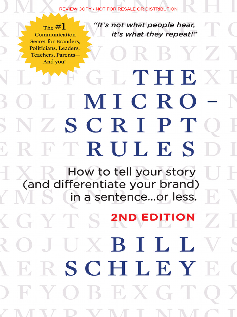 Micro-Script Rules - Softcover - 2nd Edition - REVIEW - 2 | PDF ...