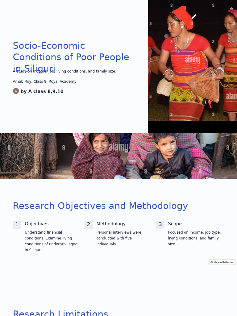 Socio-Economic Struggles in Siliguri | PDF | Poverty | Poverty ...