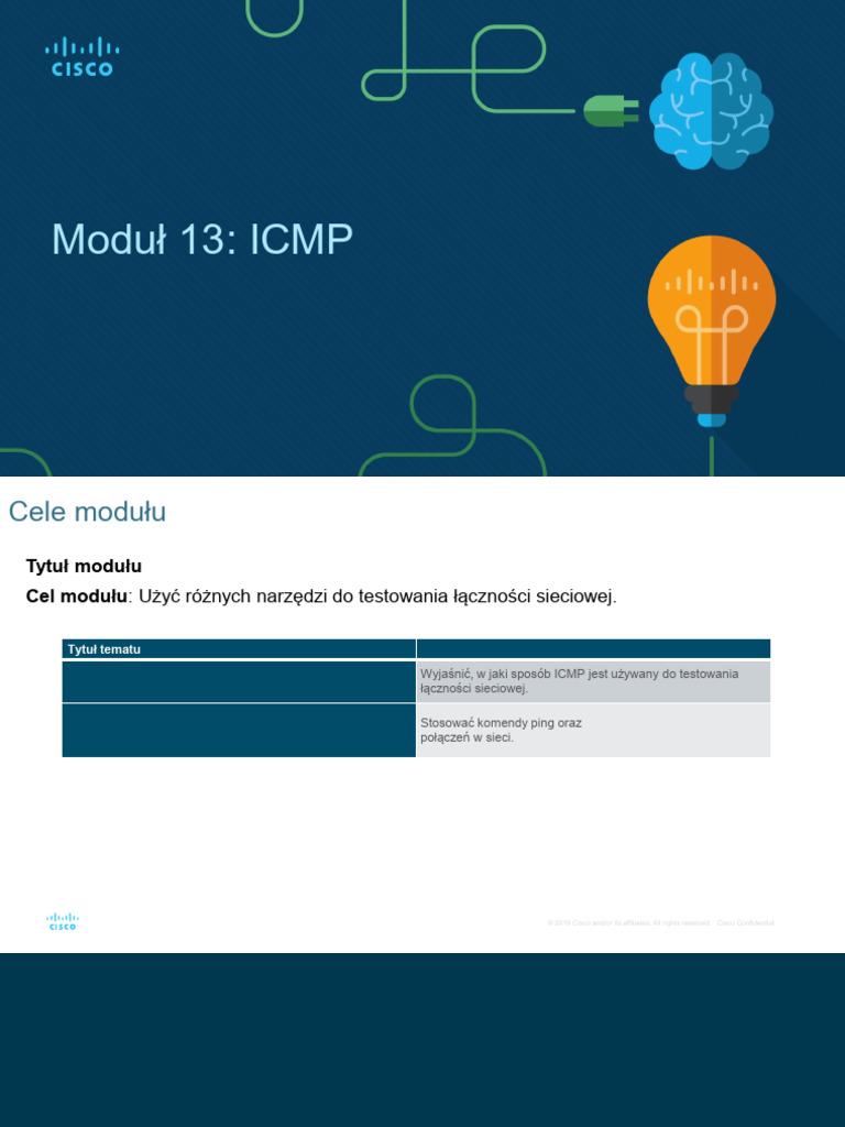 ITN - Module - 13 ICMP | PDF