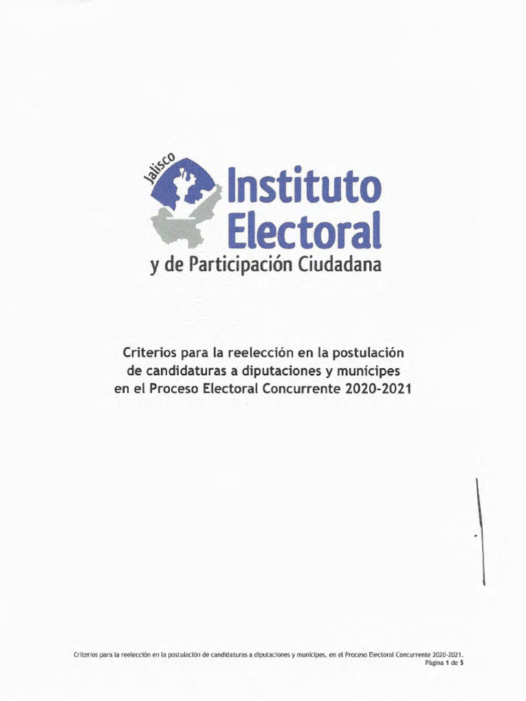 Criterios Reeleccion - Pec-2020-2021 | PDF